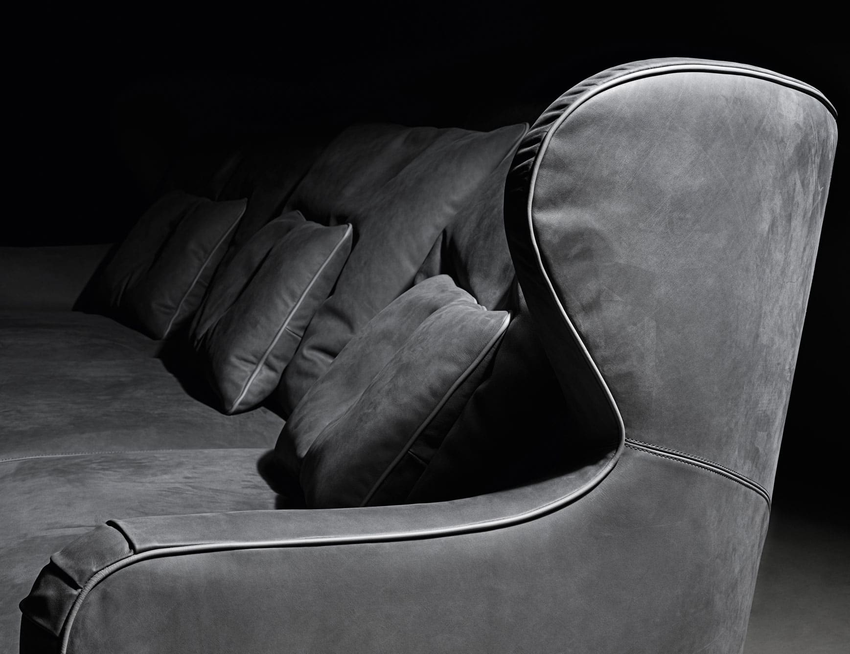 Balance Sofa | Grey Fabric Sofa | Nella Vetrina