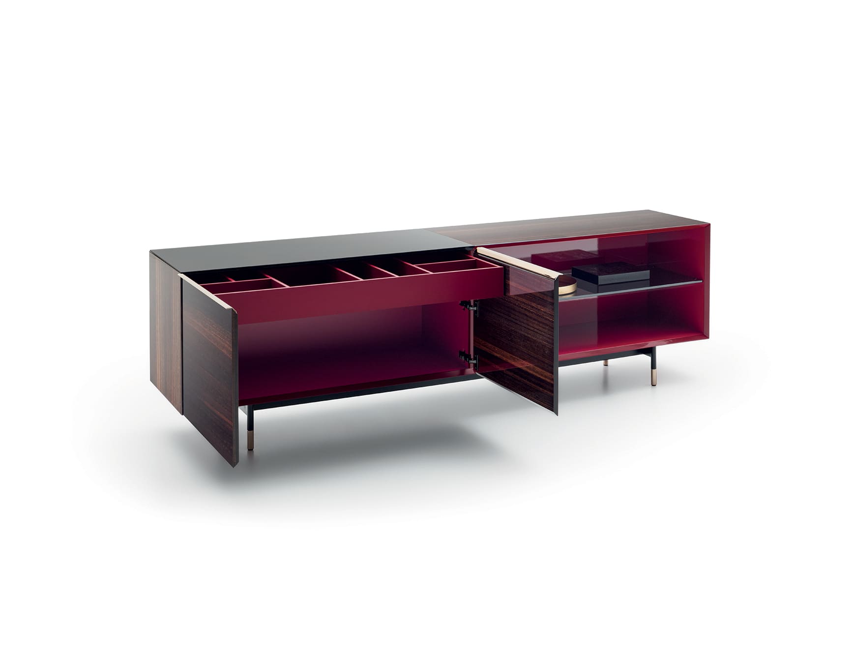 Ariel Eucalyptus Wood Media Unit | Costantini | Nella Vetrina