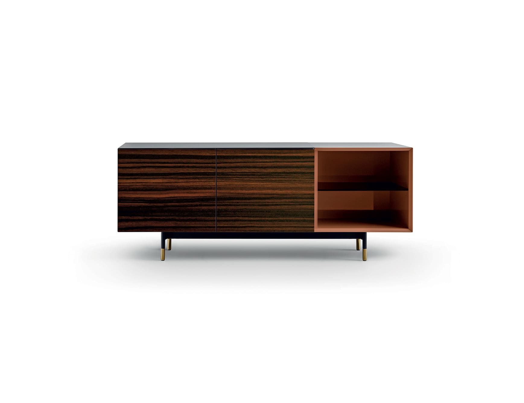 Ariel Eucalyptus Wood Media Unit | Costantini | Nella Vetrina
