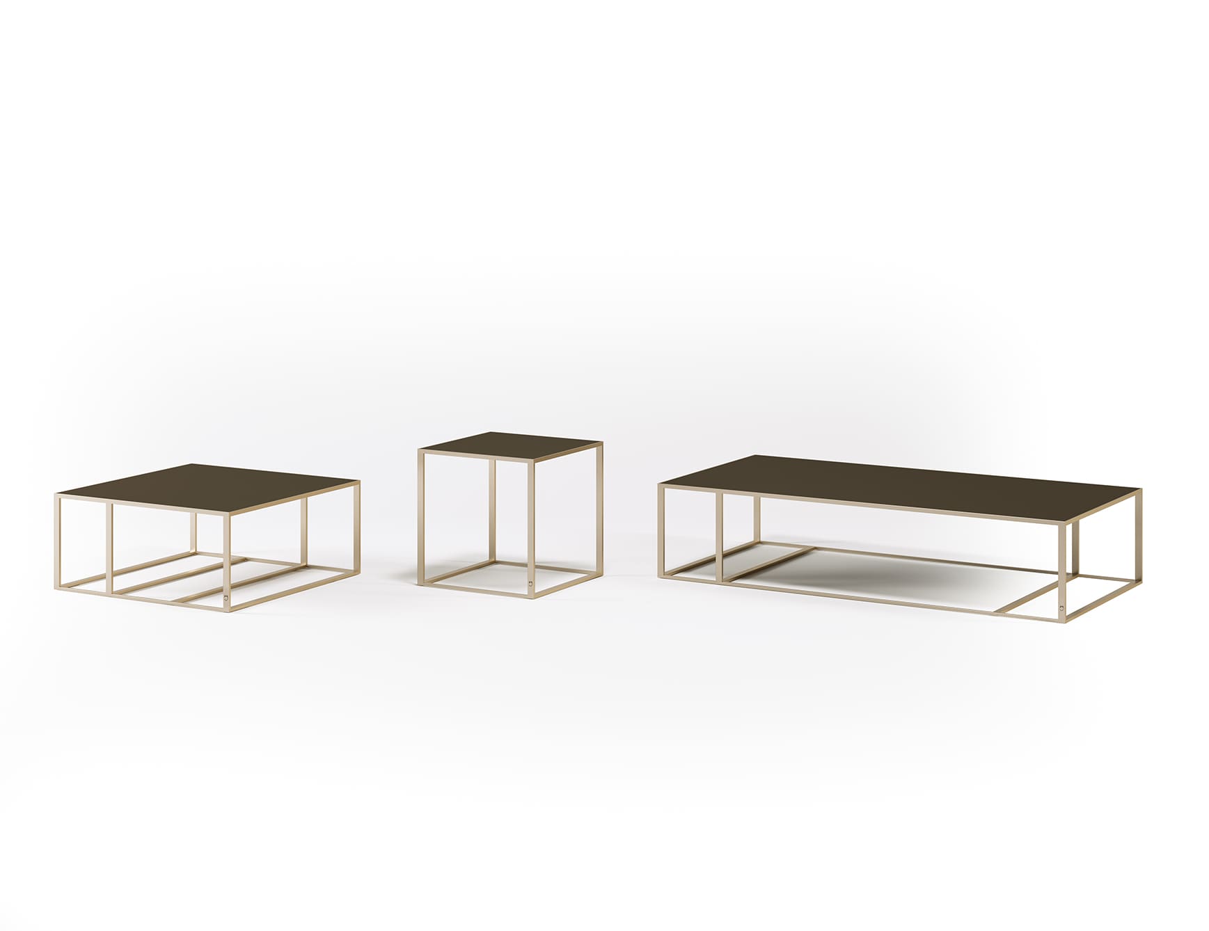 Elle Bronze Metal Coffee Table | Paolo Castelli | Nella Vetrina