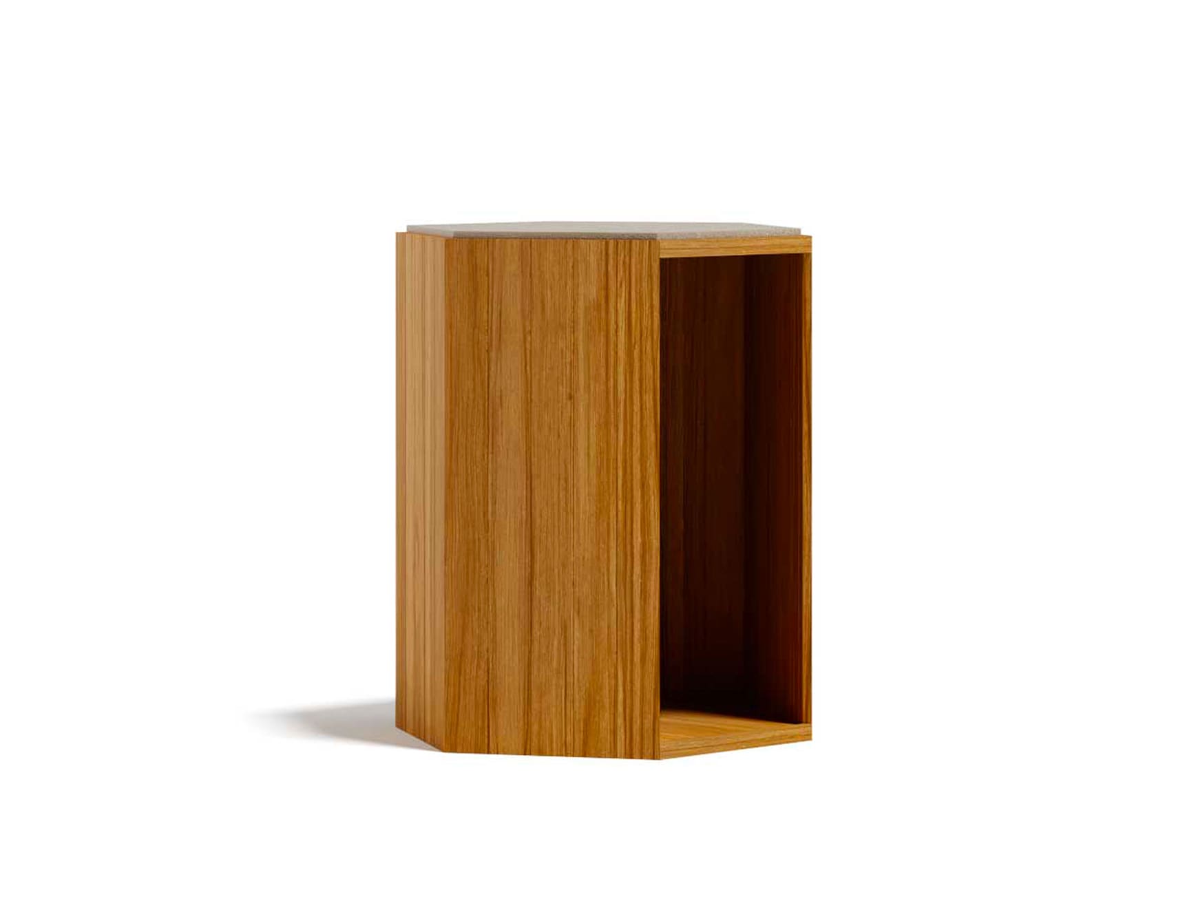 Zeta Service Outdoor Teak Wood Accent Tables | Nella Vetrina