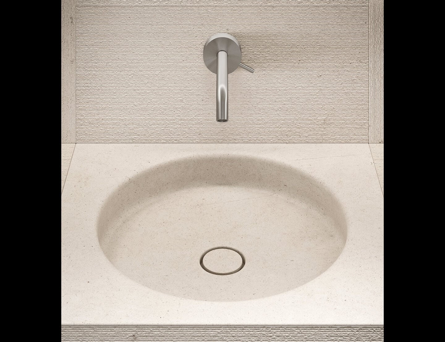 Azuco 23-01 Bianco Siberia Marble Bathroom Vanity | Nella Vetrina